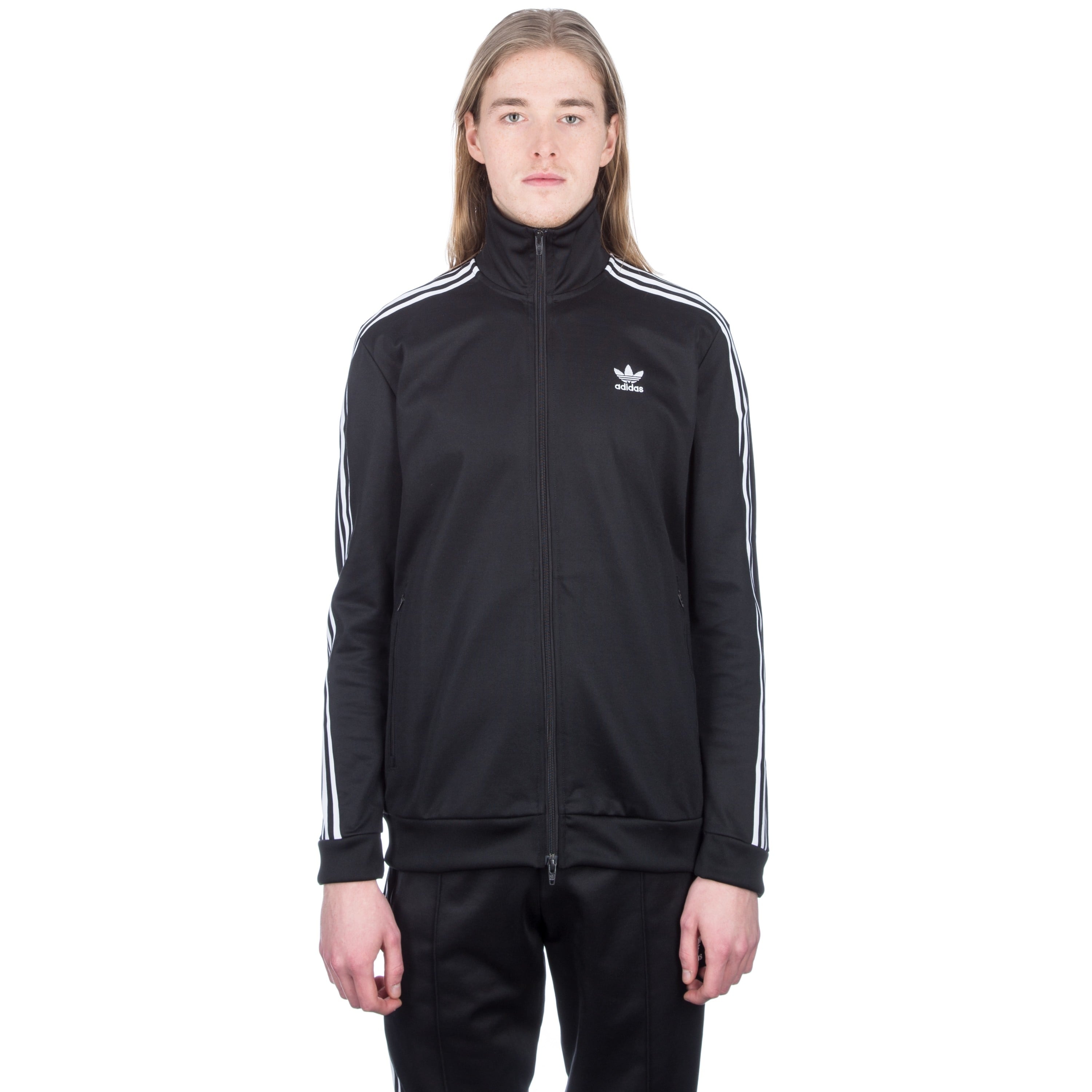 adidas Originals Beckenbauer Track Top (Black) - Consortium.