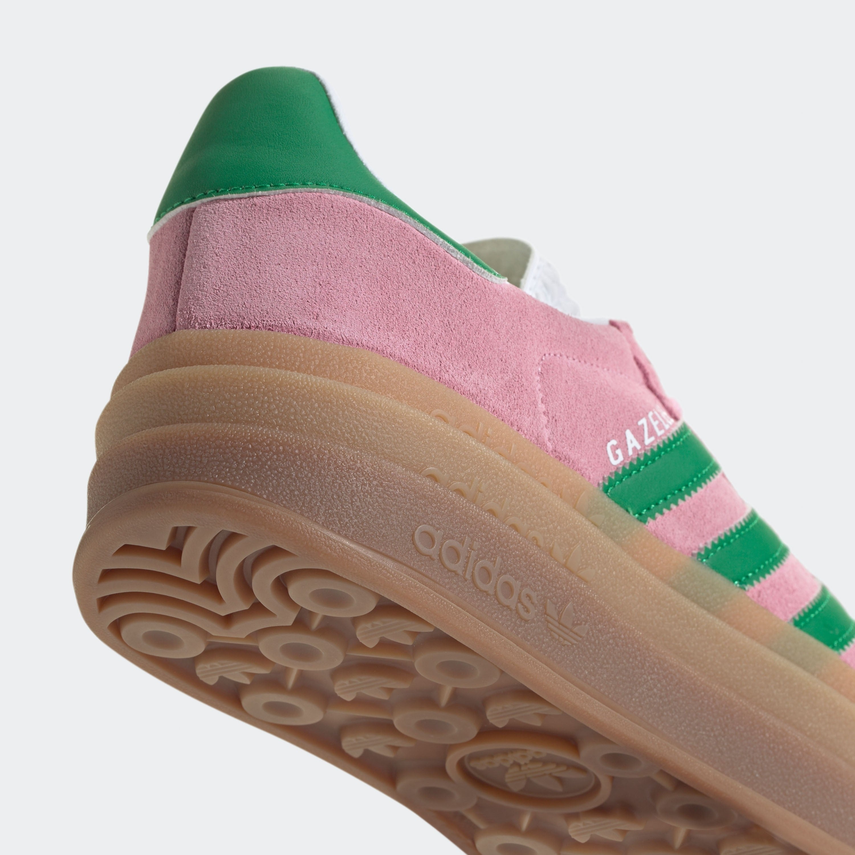 adidas Originals Gazelle Bold W (True Pink/Green/Cloud White) - IE0420 ...