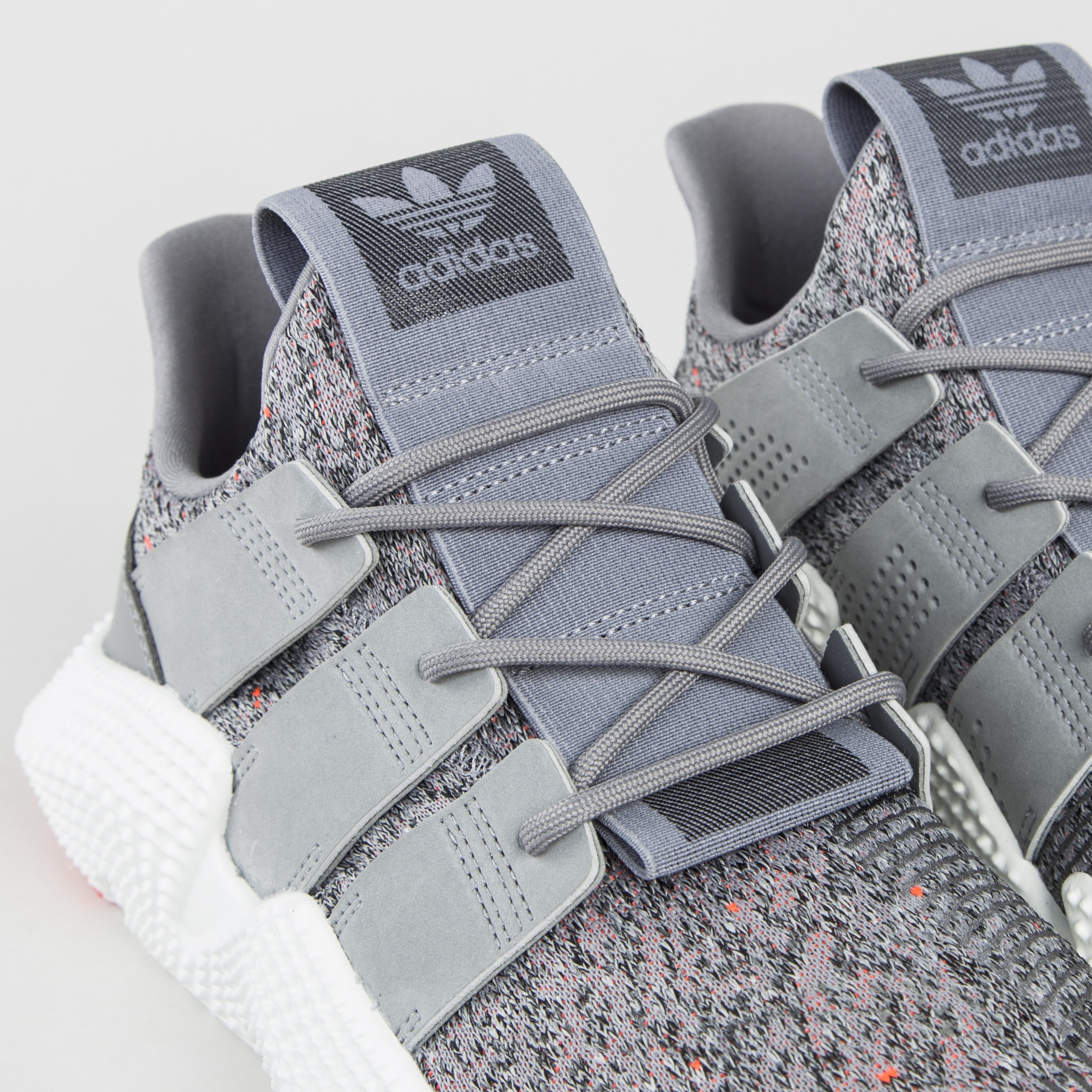 adidas Originals Prophere (Grey Three/Footwear White/Solar Red ...