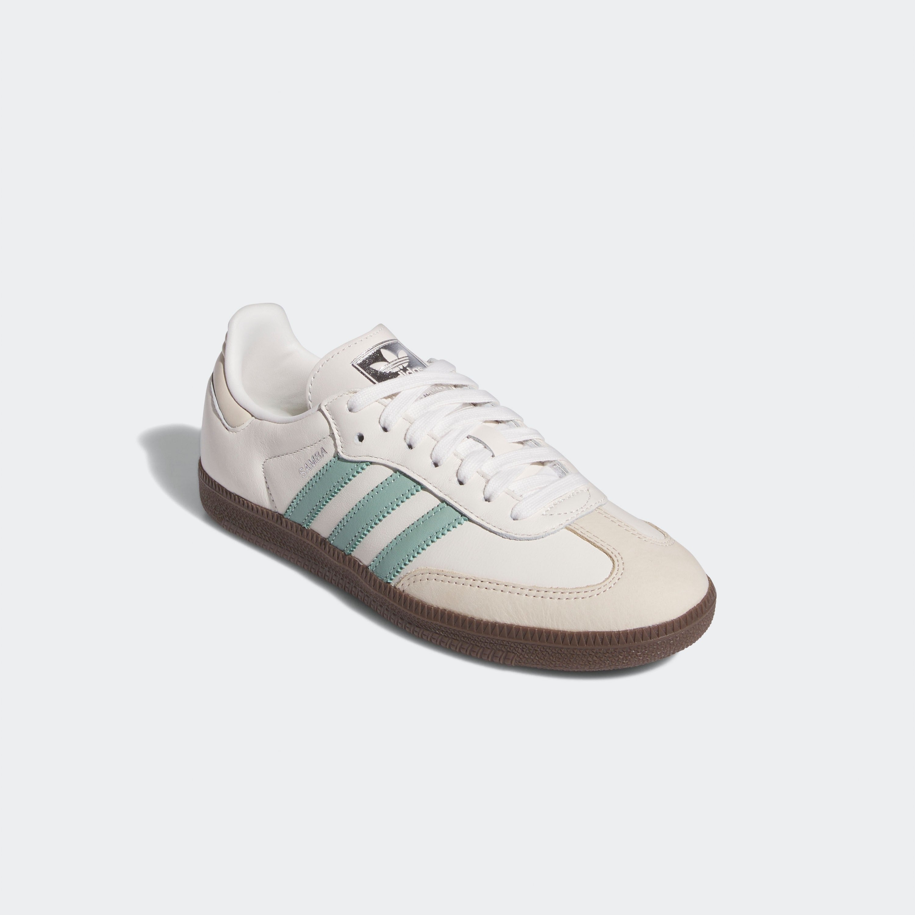 adidas Originals Samba OG W (Cloud White/Hazy Green/Wonder White ...