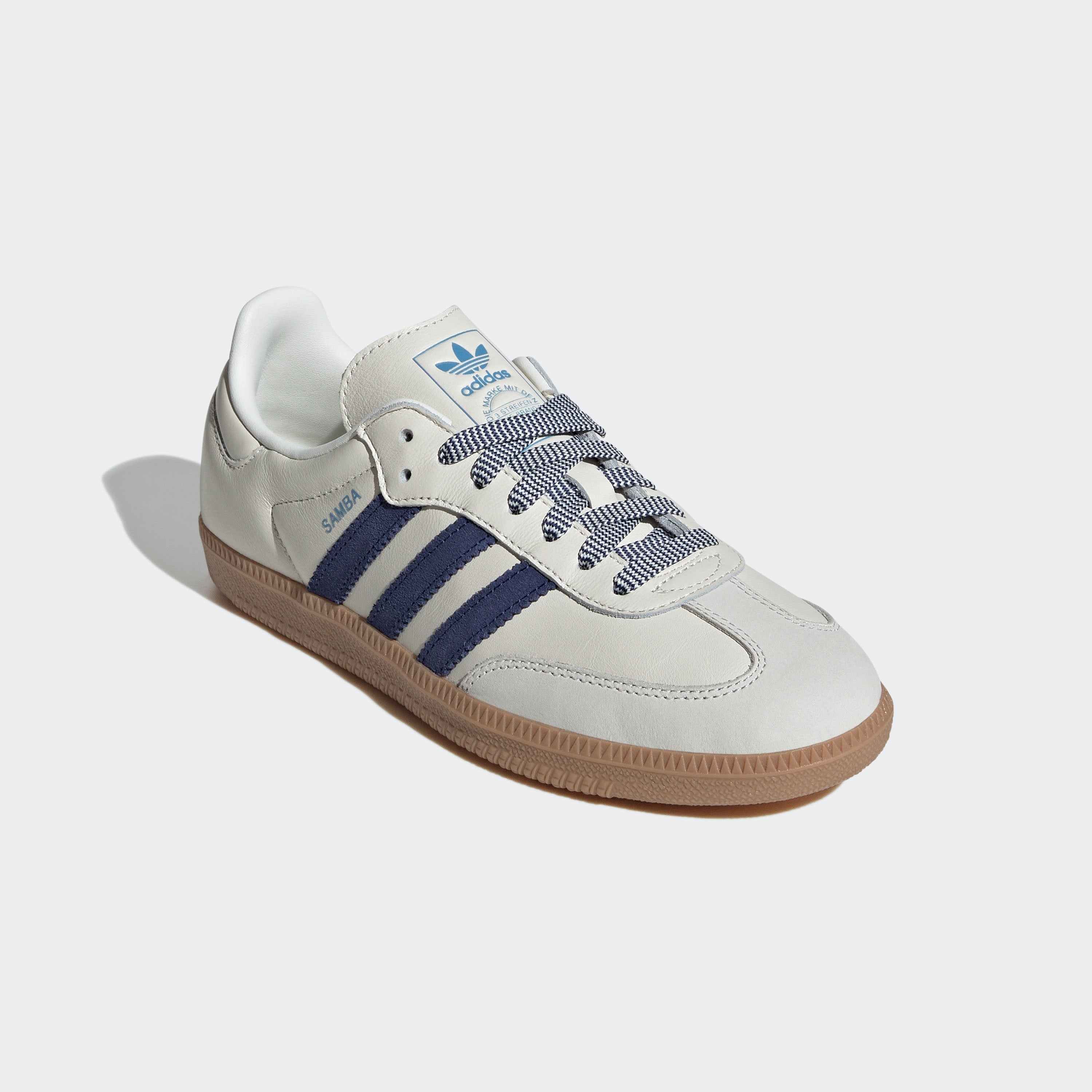 adidas Originals Samba OG W (Off White/Dark Blue/Clear Sky) - JI3907 ...