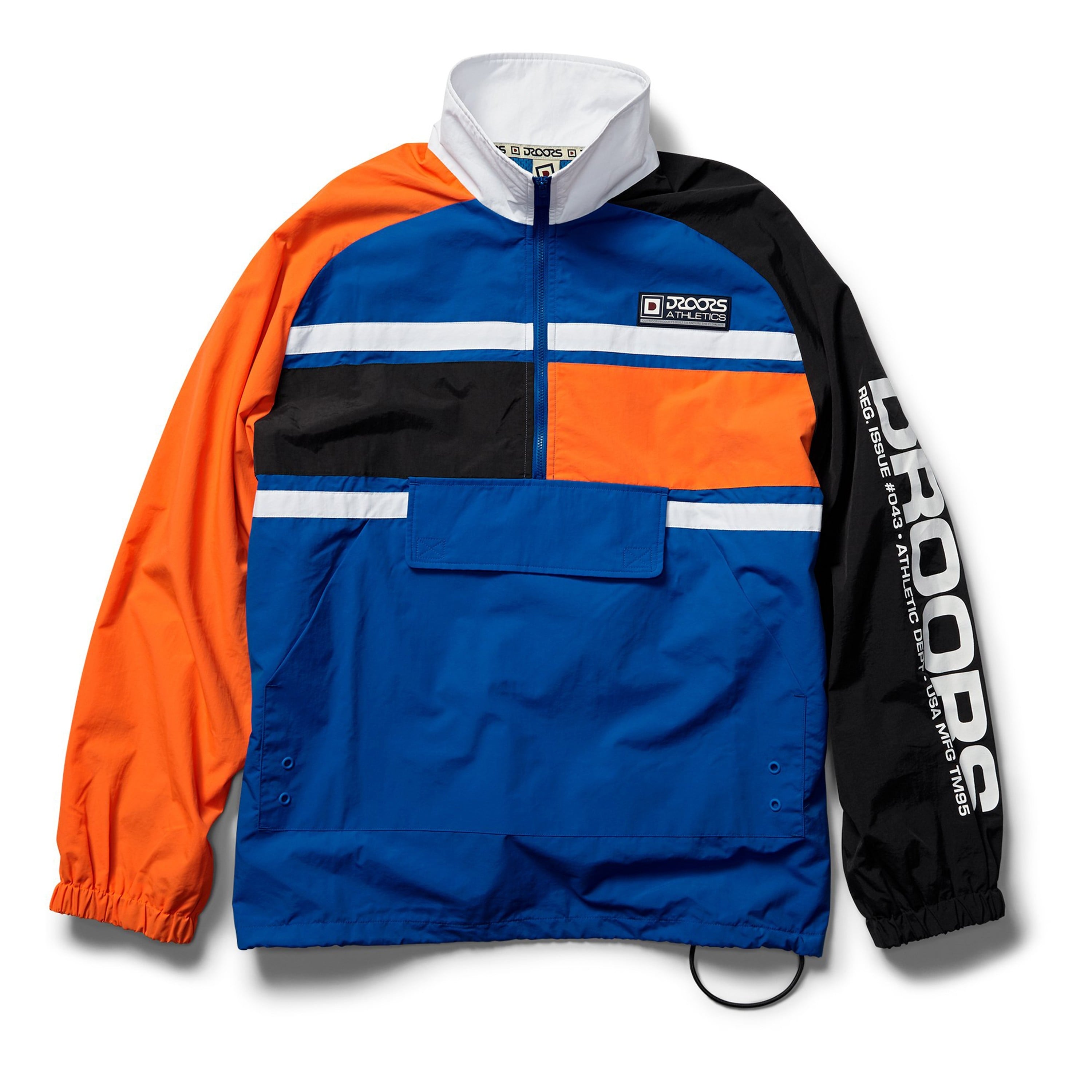 Droors Clothing Lynx Coaches Jacket (Nautical Blue) - ADYJK03060-BQR0 ...