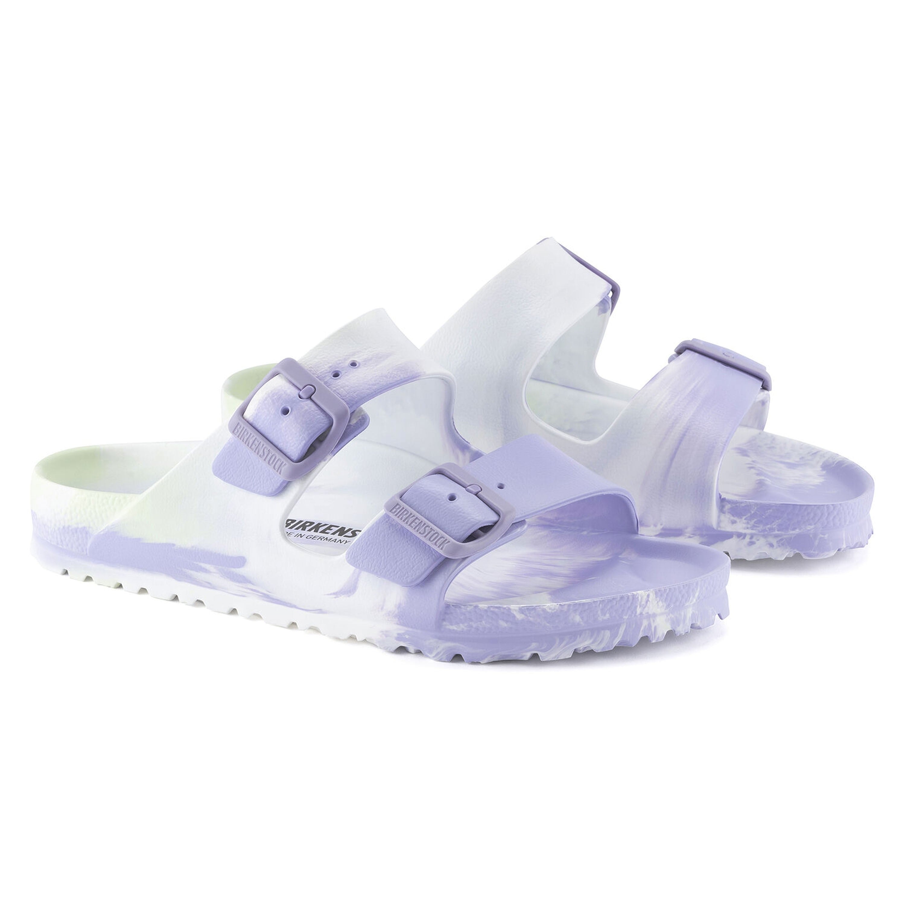 Birkenstock Arizona EVA Narrow Fit (Multi Faded Lime) - 1024556 ...