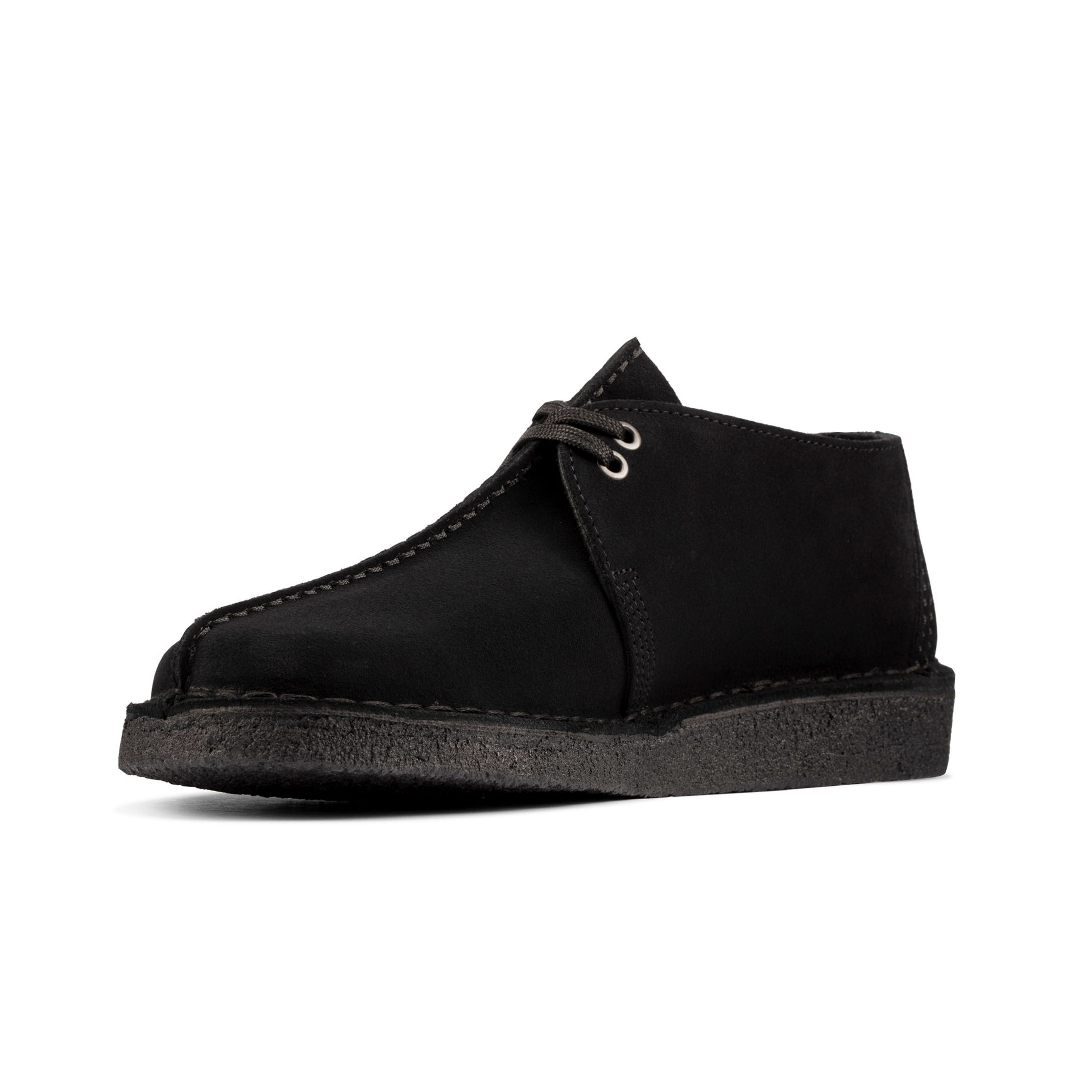 Clarks Originals Desert Trek (Black Suede) - 26155486 - Consortium