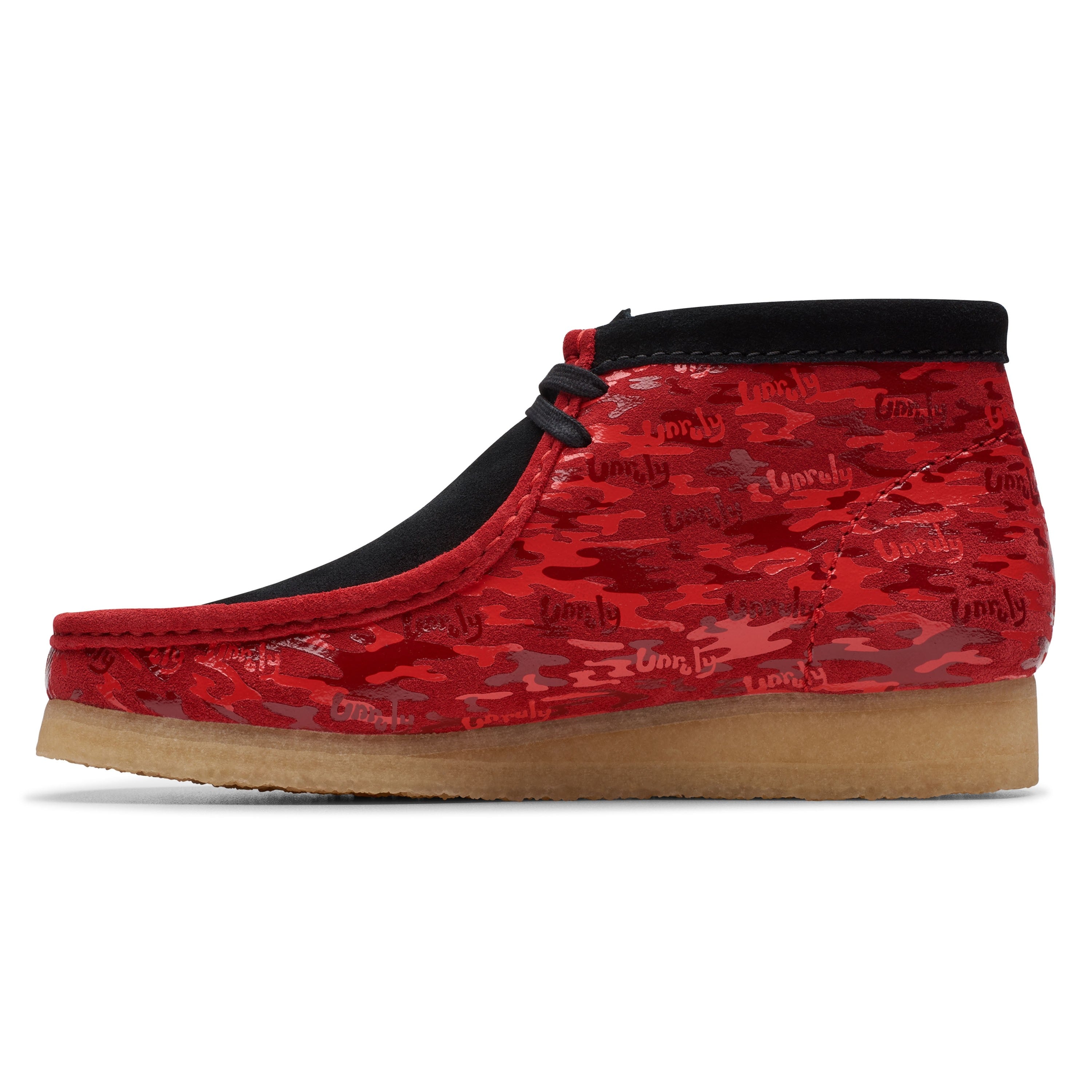 Clarks Originals x Popcaan Wallabee Boot (Red Camo) - 26175816 - Consortium