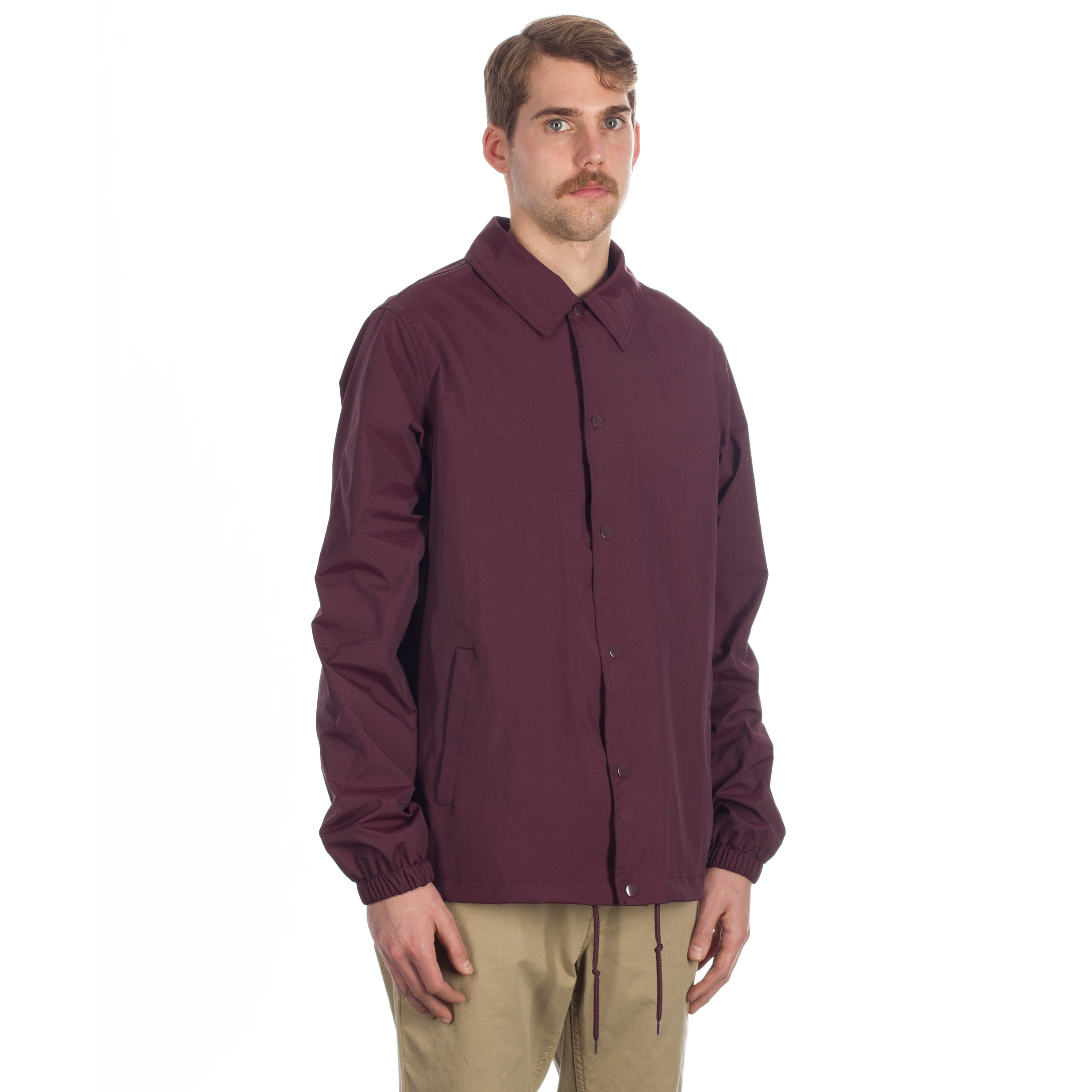 Dickies Torrance Coach Jacket (Maroon) - Consortium.