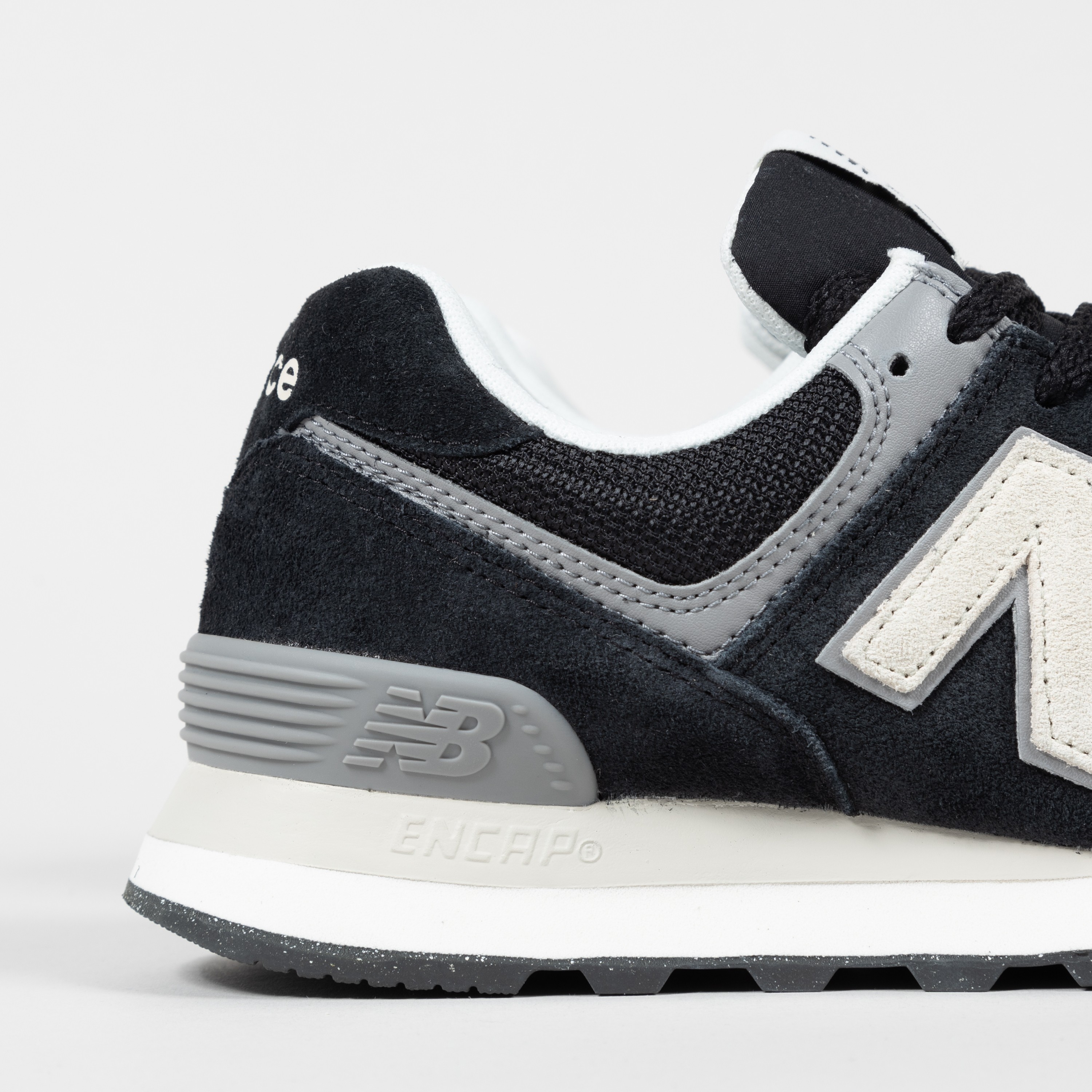 New Balance 574 (Black/Grey) - U574LL2 - Consortium