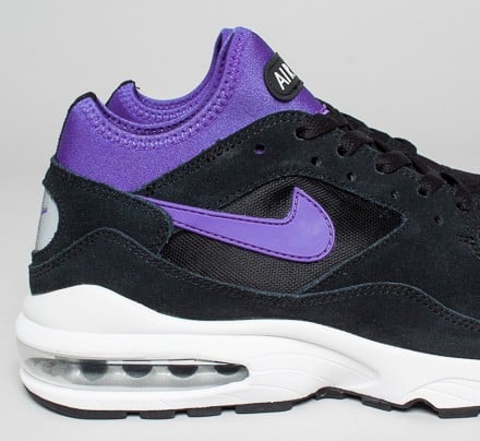 Nike Air Max 93 (Black/Persian Violet-Metallic Silver) - Consortium