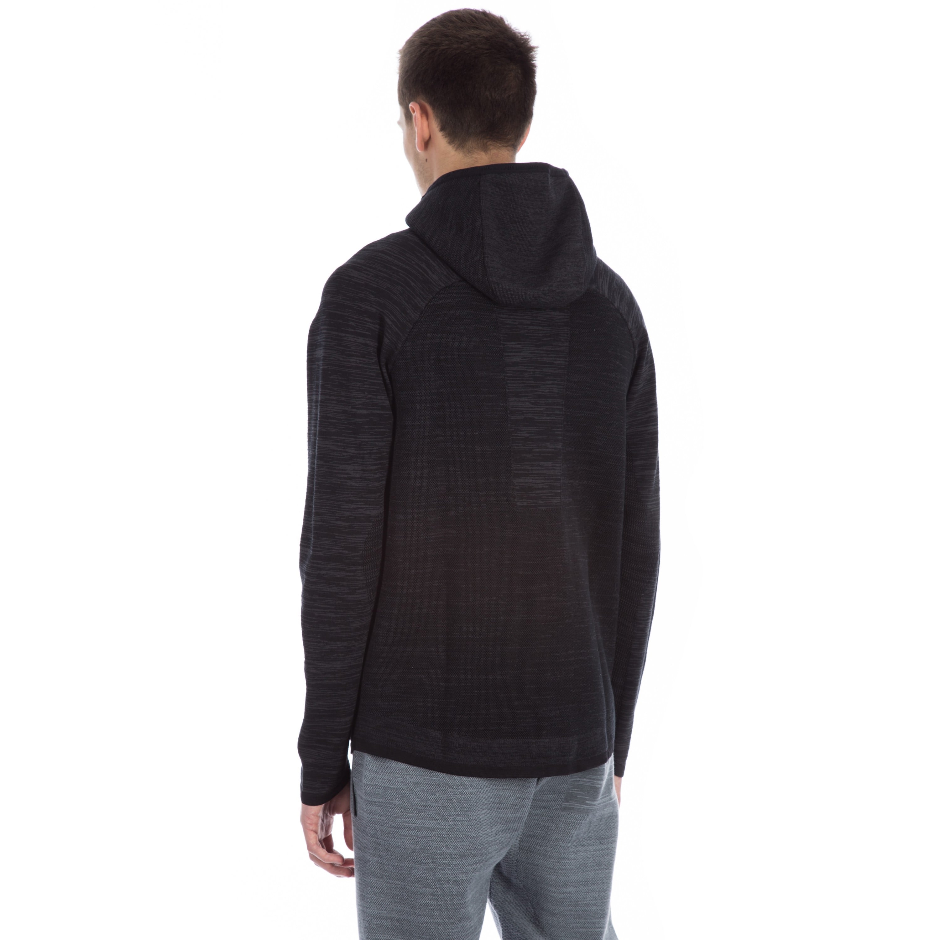 Nike Tech Knit Windrunner Jacket (Black/Anthracite) - Consortium.