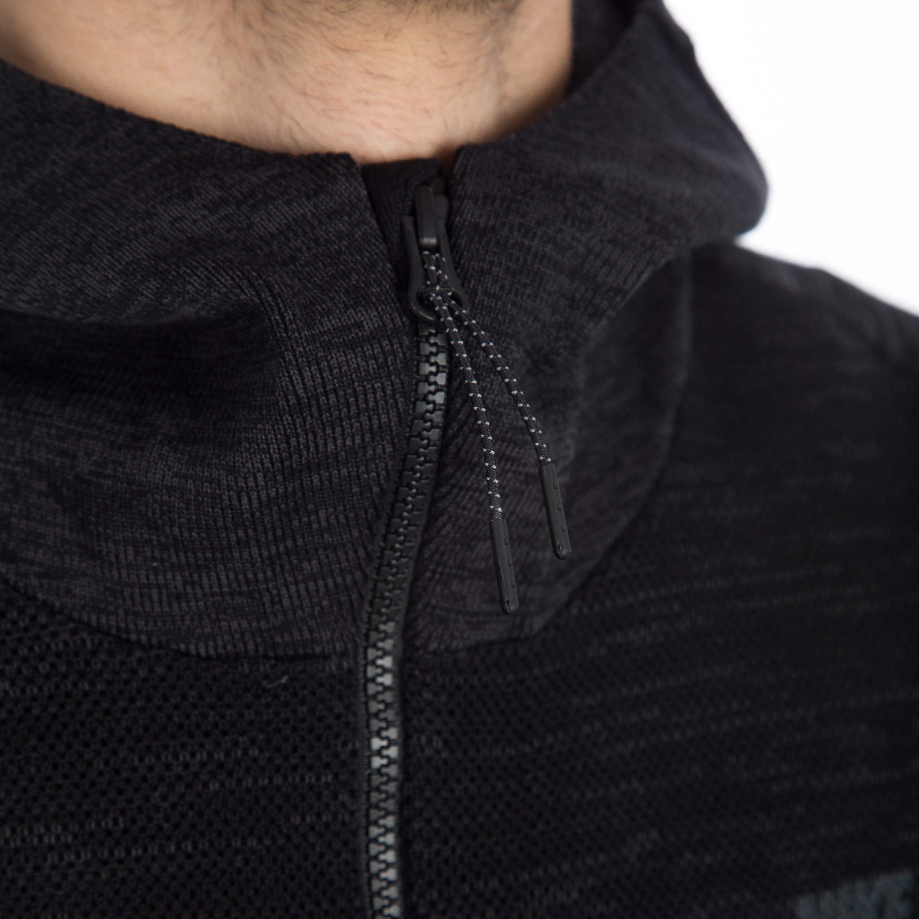 Nike Tech Knit Windrunner Jacket (Black/Anthracite) - Consortium.