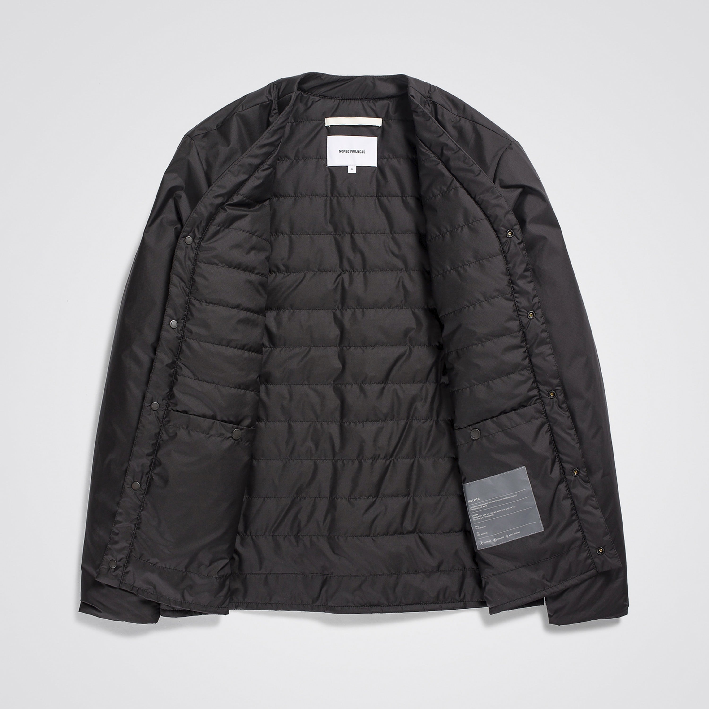 Norse Projects Otto Light Pertex Jacket (Black) - N55-0552 9999 ...