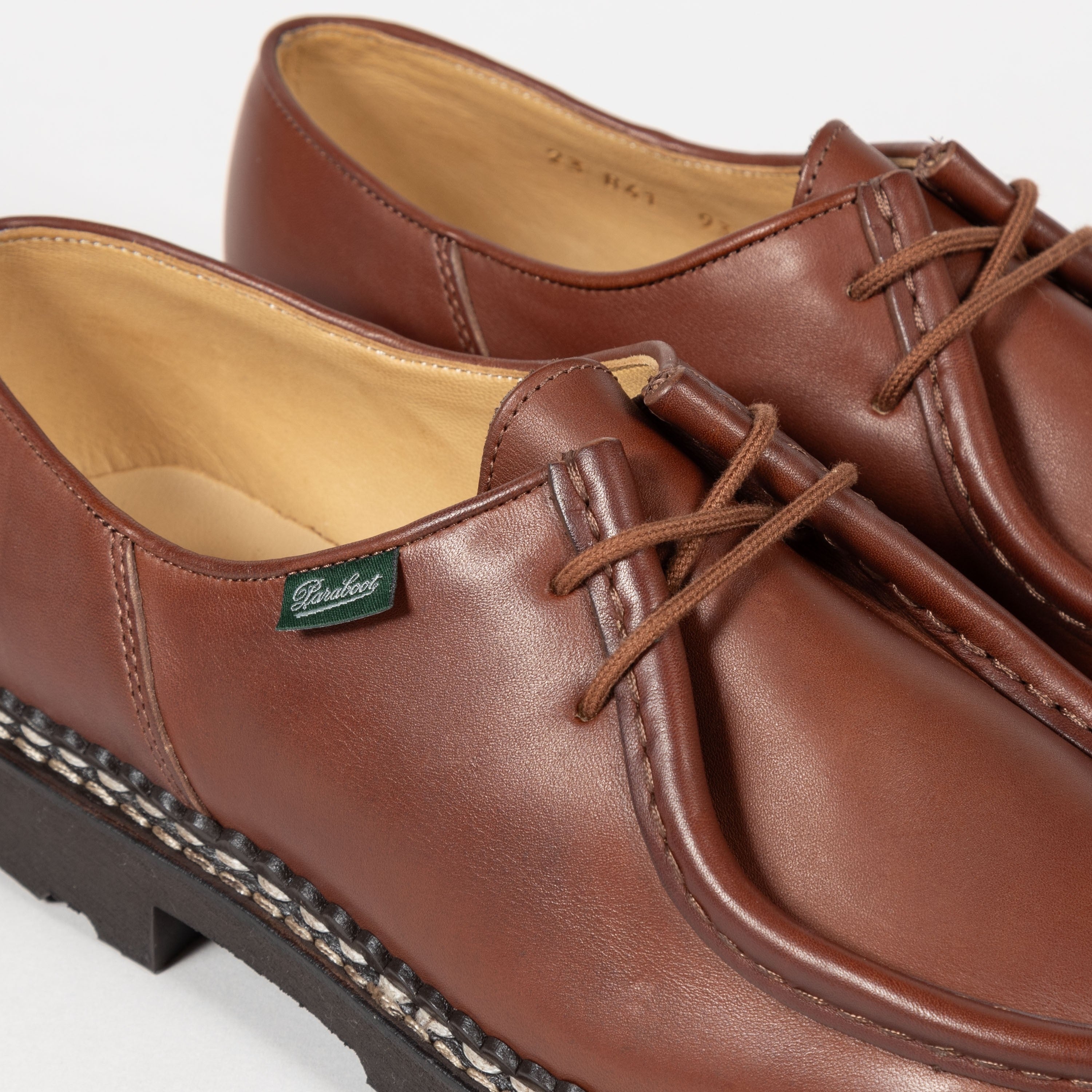 Paraboot Michael (Lisse Marron/Genuine Rubber Sole) - 715603 - Consortium