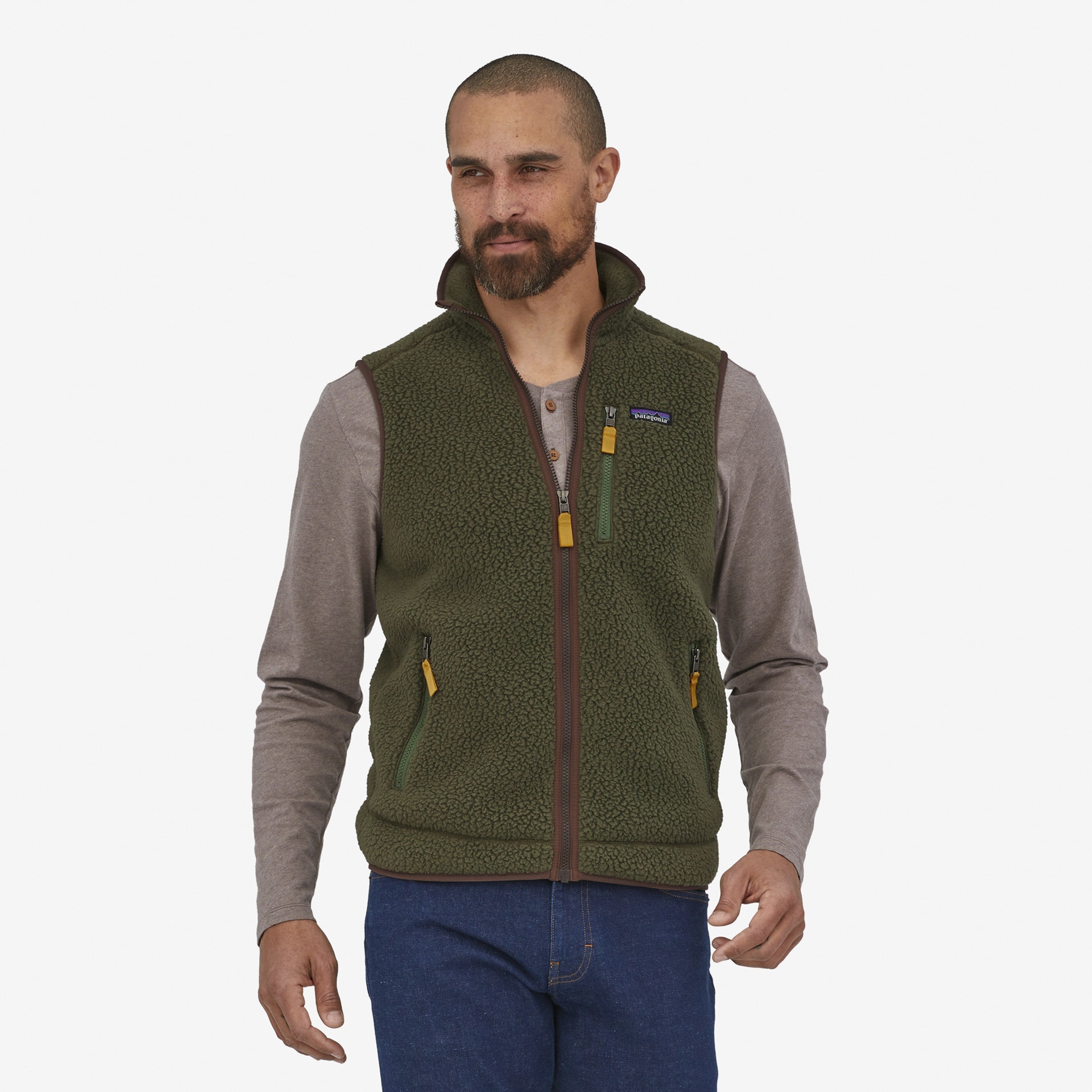 Patagonia Retro Pile Fleece Vest (Basin Green) - 22821-BSNG - Consortium