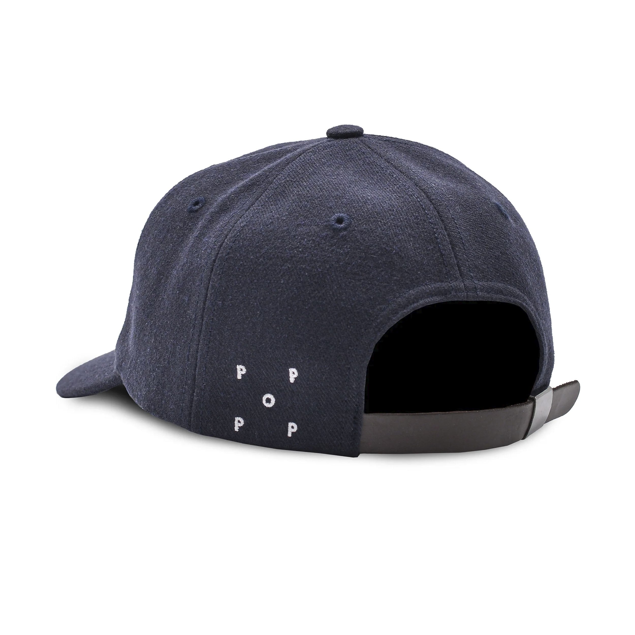 Pop Trading Company Bob 6-Panel Cap (Navy) - POPSS24_02-018 - Consortium