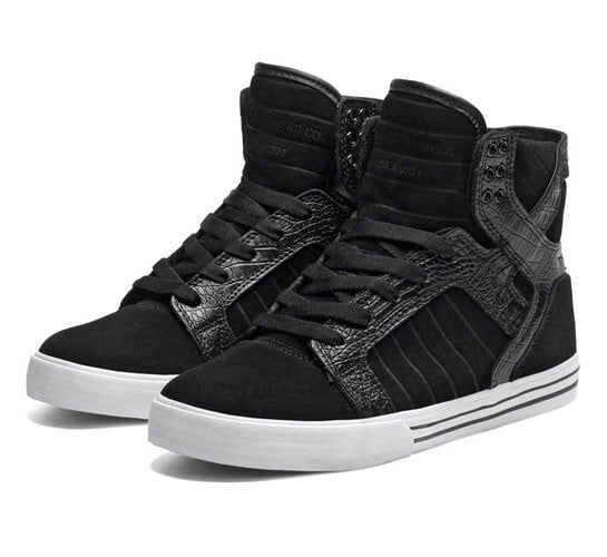 Supra Skytop (Black Croc) - Consortium.