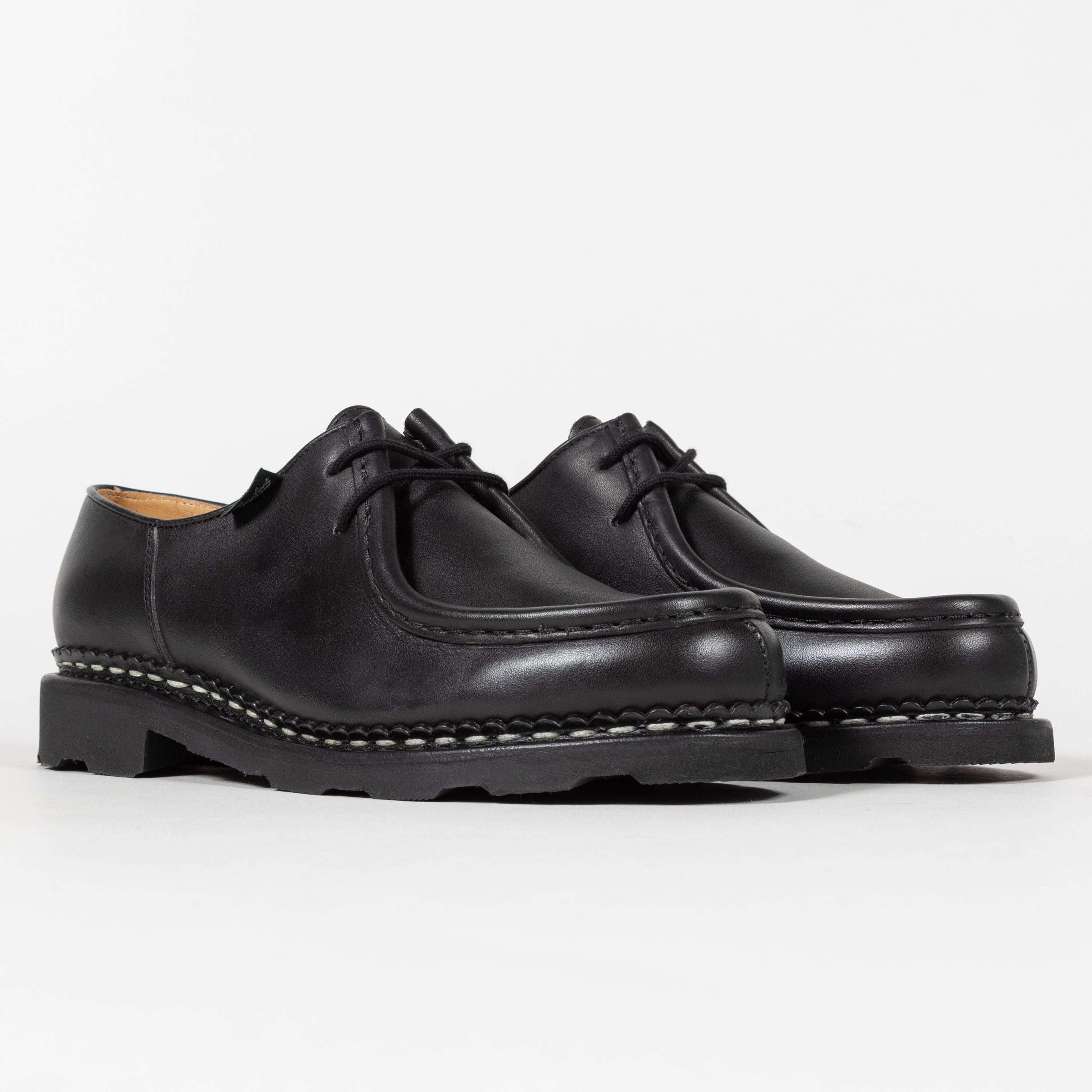 Women's Paraboot Michael (Black/Genuine Rubber Sole) - 721204 - Consortium