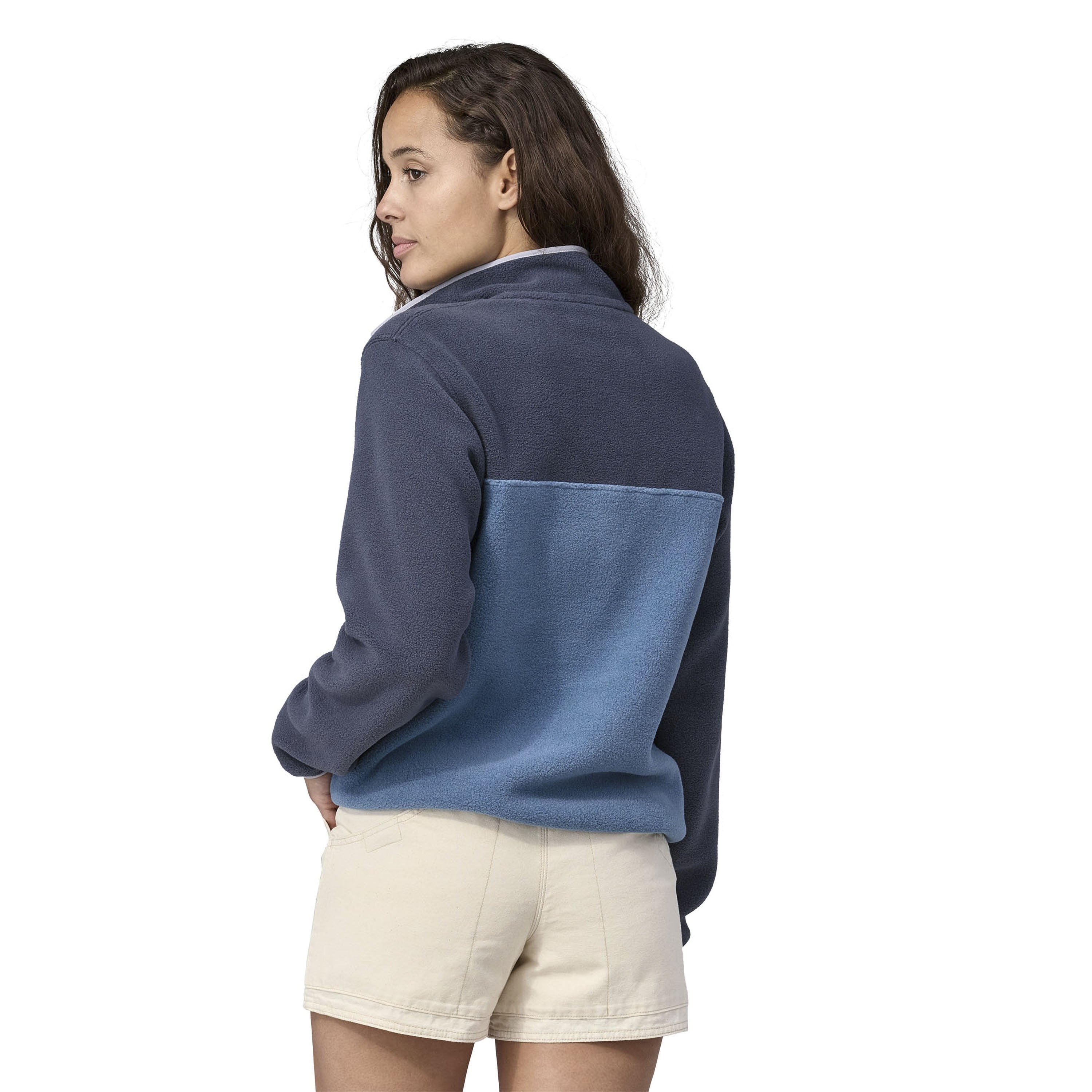 Women's Patagonia LW Synchilla Snap-T Pullover Fleece (Utility Blue ...
