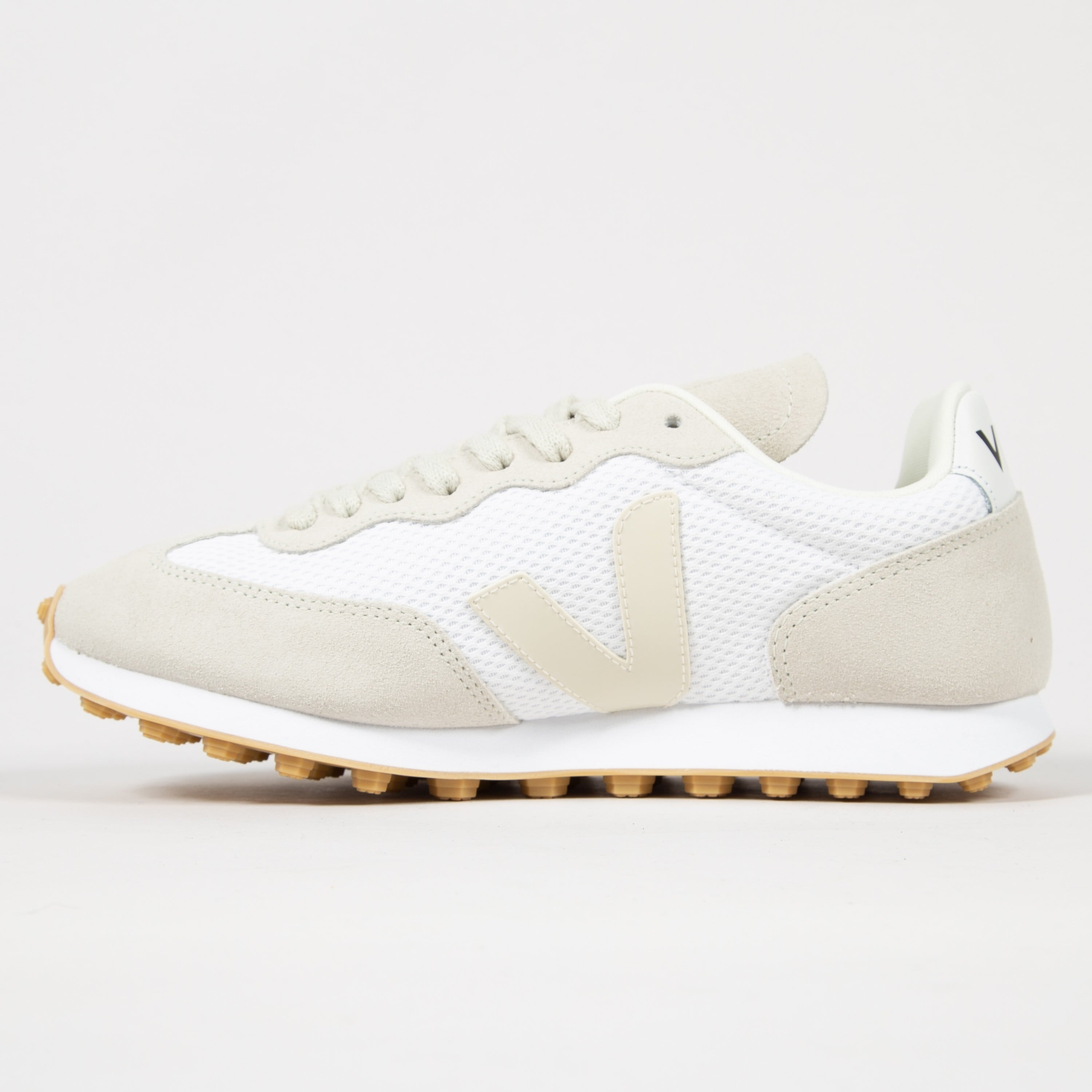 Women's Veja Rio-Branco Alveomesh (White/Pierre/Natural) - RB012382A ...