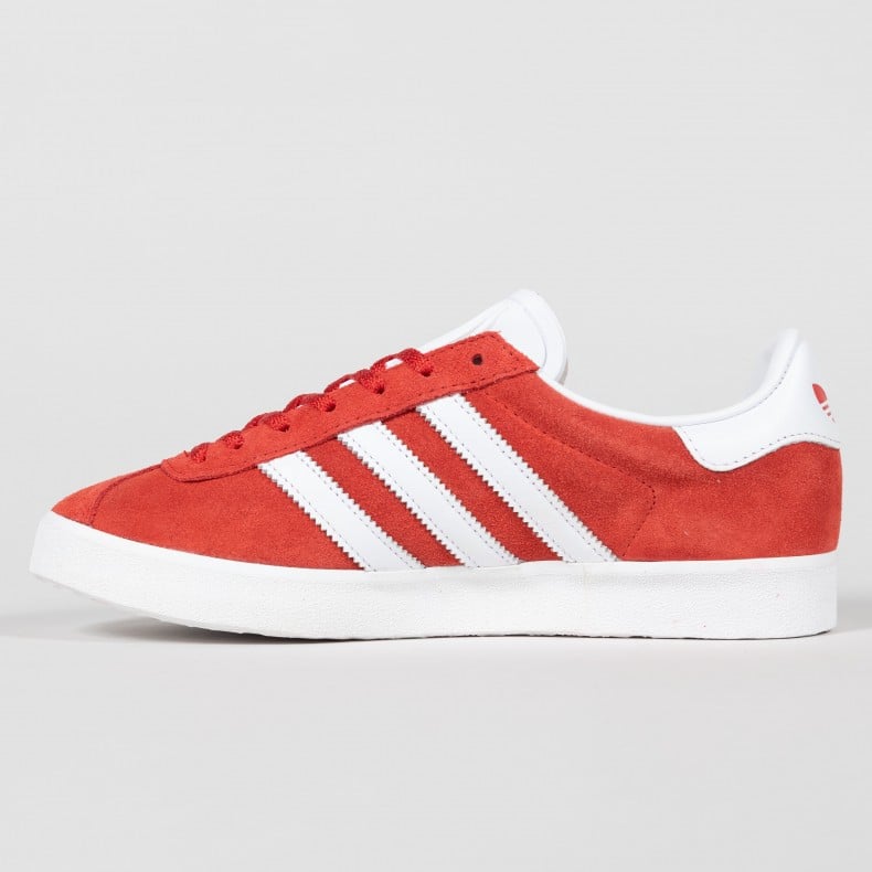 adidas Originals Gazelle 85 (Better Scarlet/Footwear White/Gold ...