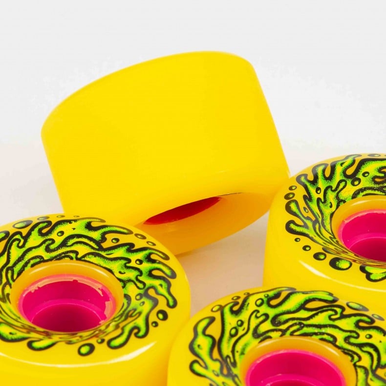 Santa Cruz Slime Balls OG 78A Skateboard Wheels 60mm (Yellow) - SLM-SKW ...