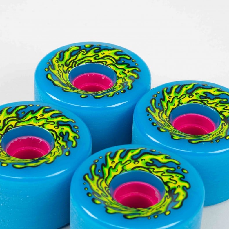 Santa Cruz Slime Balls OG 78A Skateboard Wheels 66mm (Blue) - SLM-SKW ...