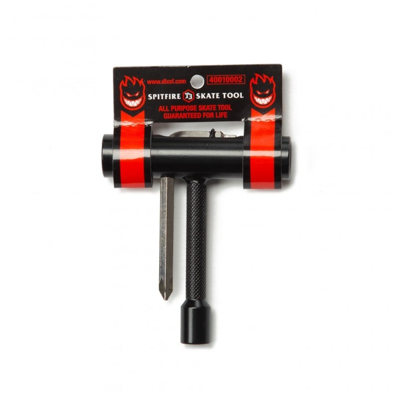 Spitfire T3 Skateboard Tool (Black/Silver) - SPI-TLS-001 - Consortium